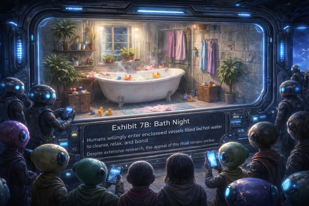 Bath Night and ChatGPT – The AI Grandad