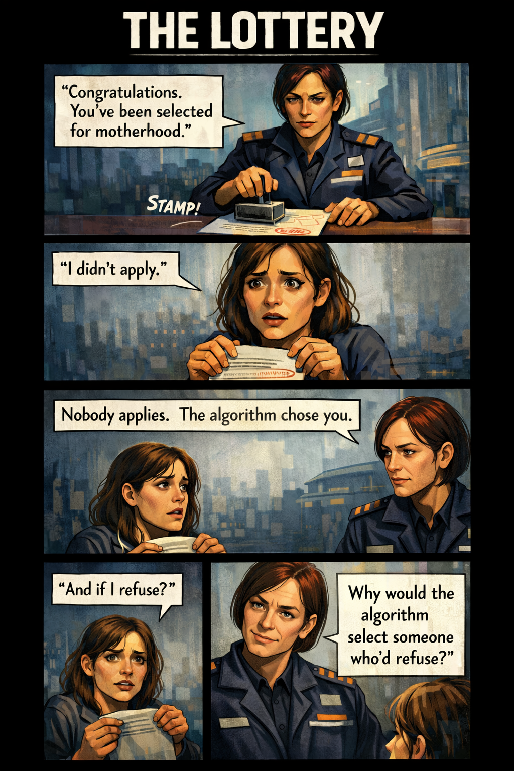 More Graphic Comics – The AI Grandad